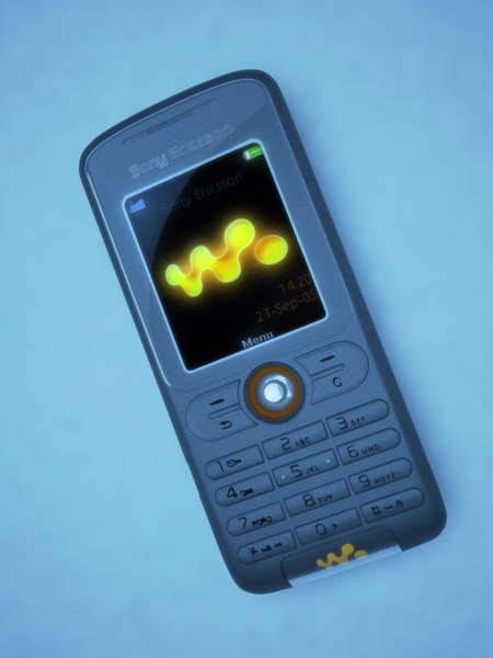 Sony Ericsson W200i Modelo 3D - TurboSquid 419729