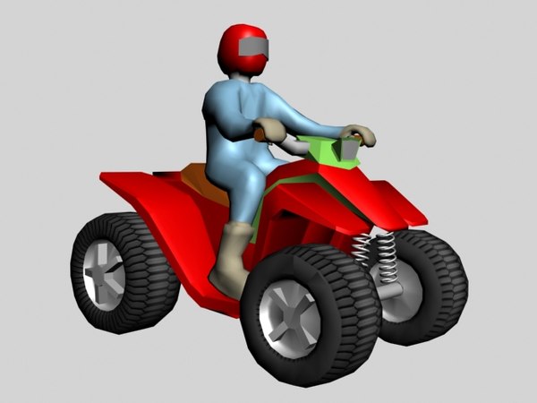 3d atv model