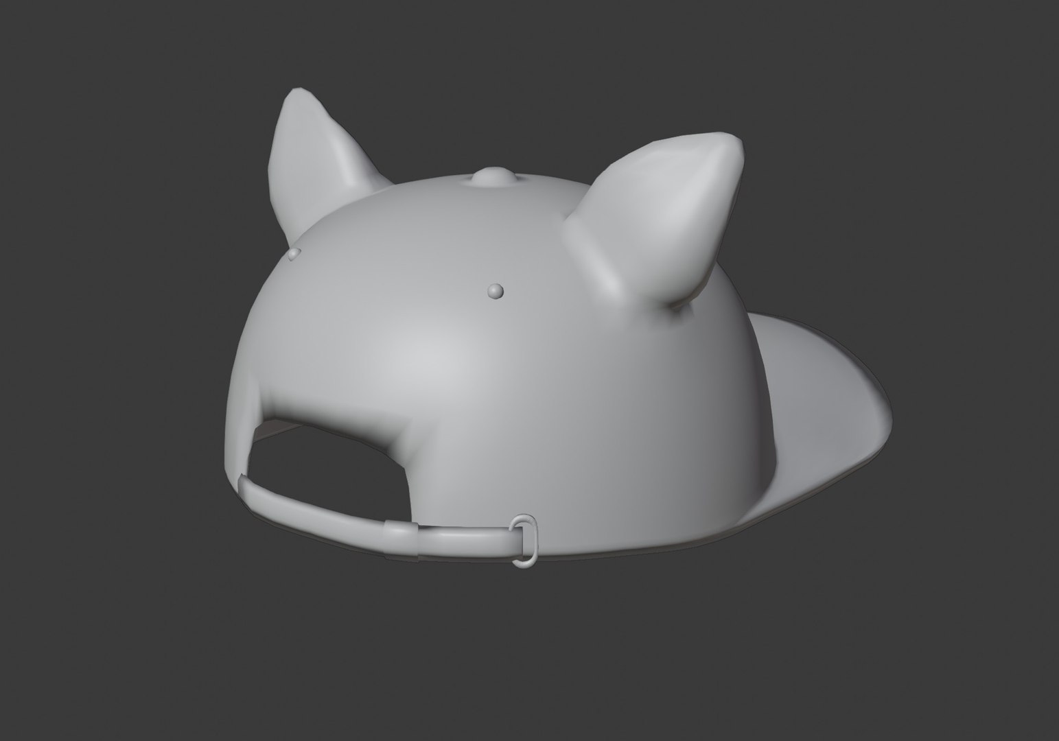 Cute Cat Cap 3D Model - TurboSquid 1893231