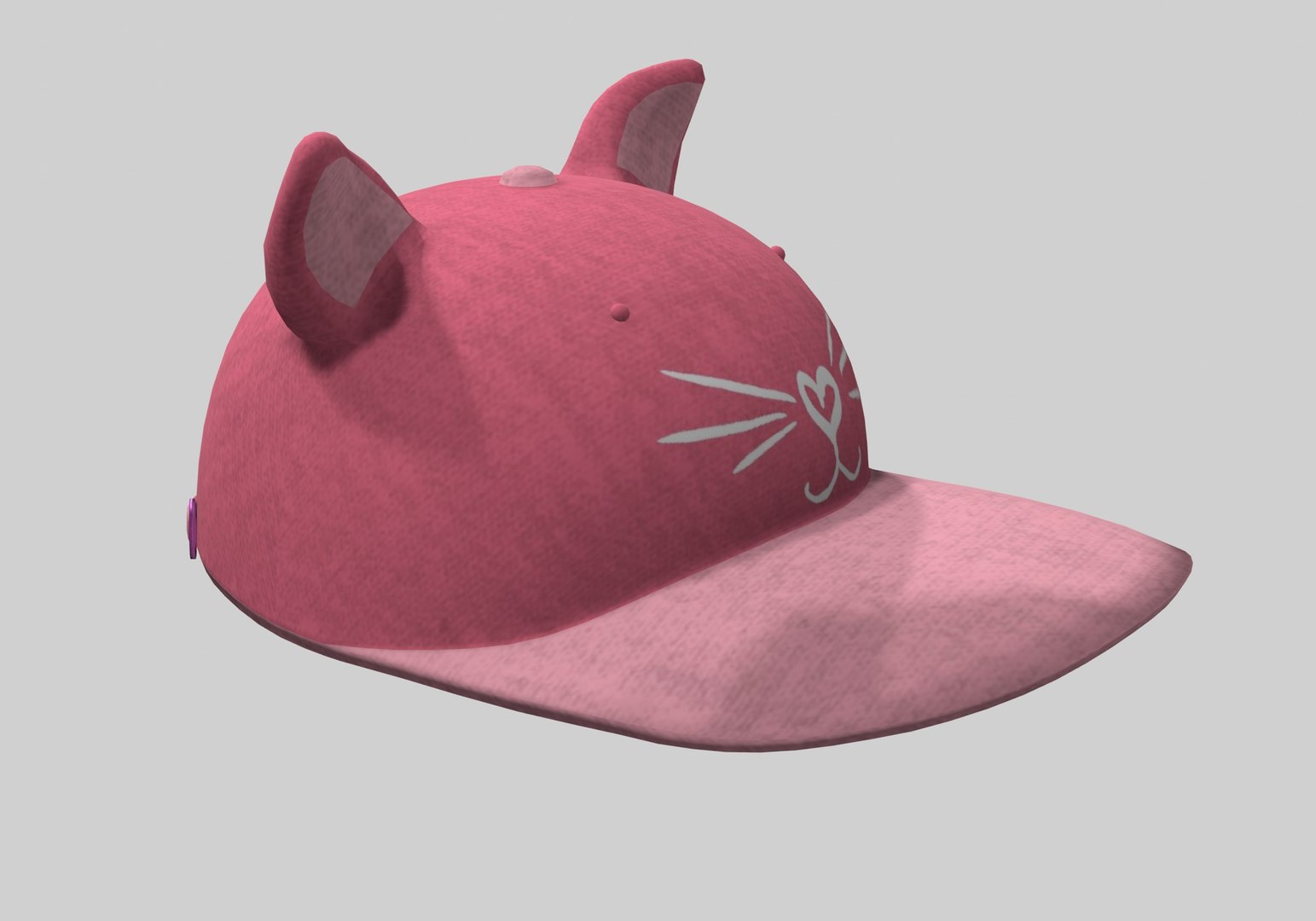 Cute Cat Cap 3D Model - TurboSquid 1893231