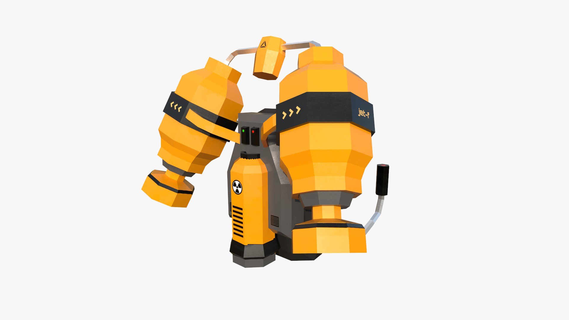 3D Jetpack Low Poly F01 - SciFi Character Design - TurboSquid 2255466