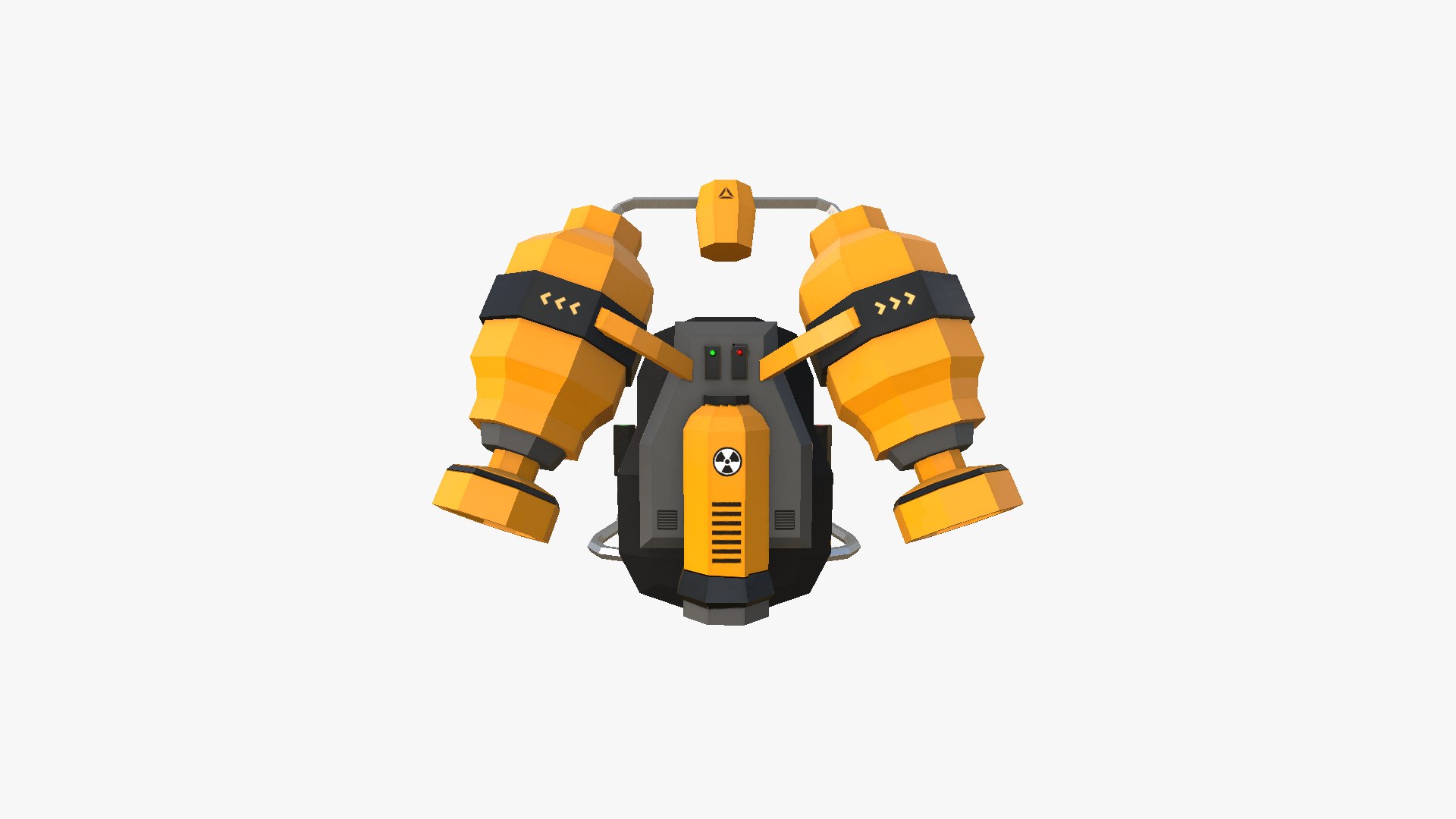 3D Jetpack Low Poly F01 - SciFi Character Design - TurboSquid 2255466