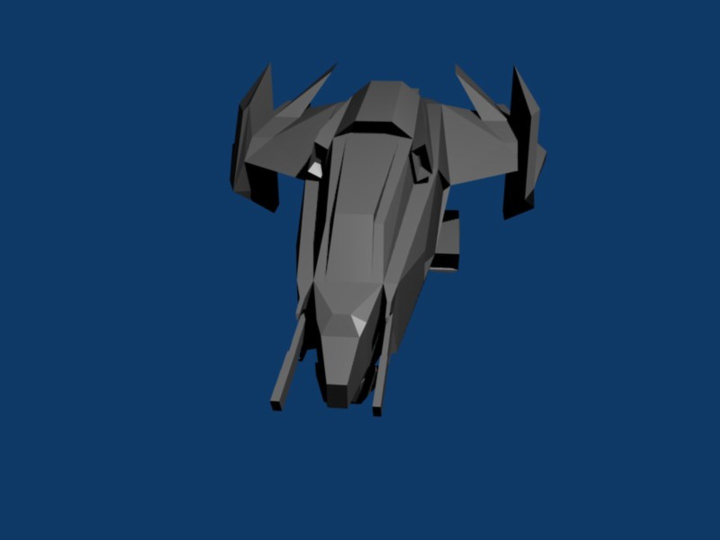 Free Starship Fighter Spacecraft 3d Model