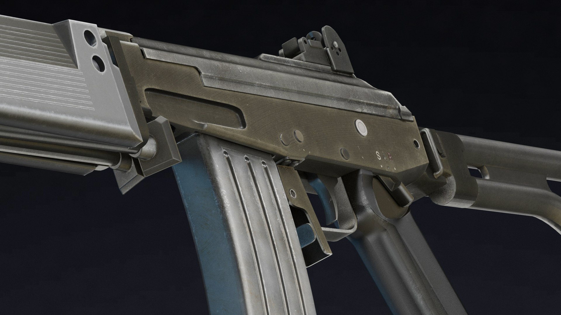 3D Model Vektor R4 Low Poly Realistic - TurboSquid 1902635