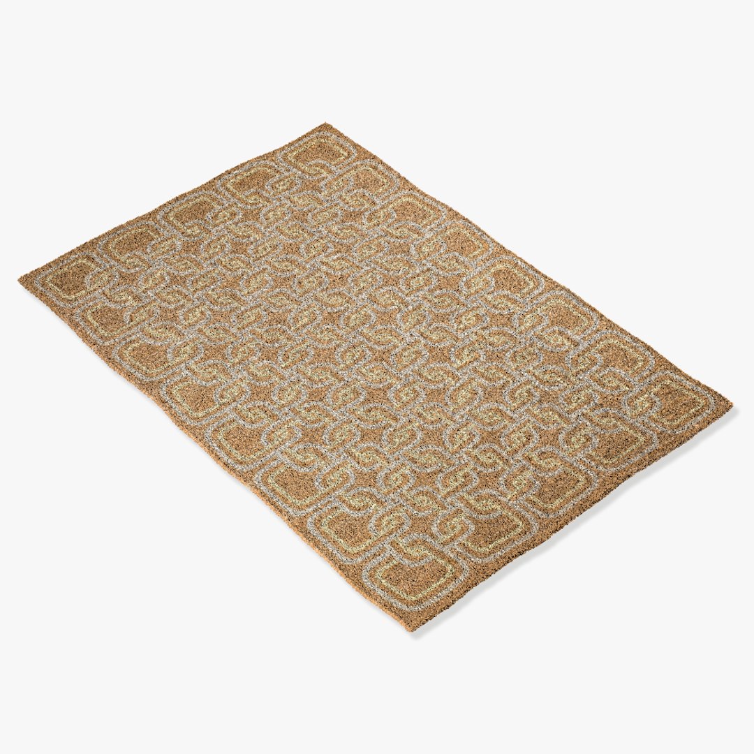 amara rug flat weave 3d model