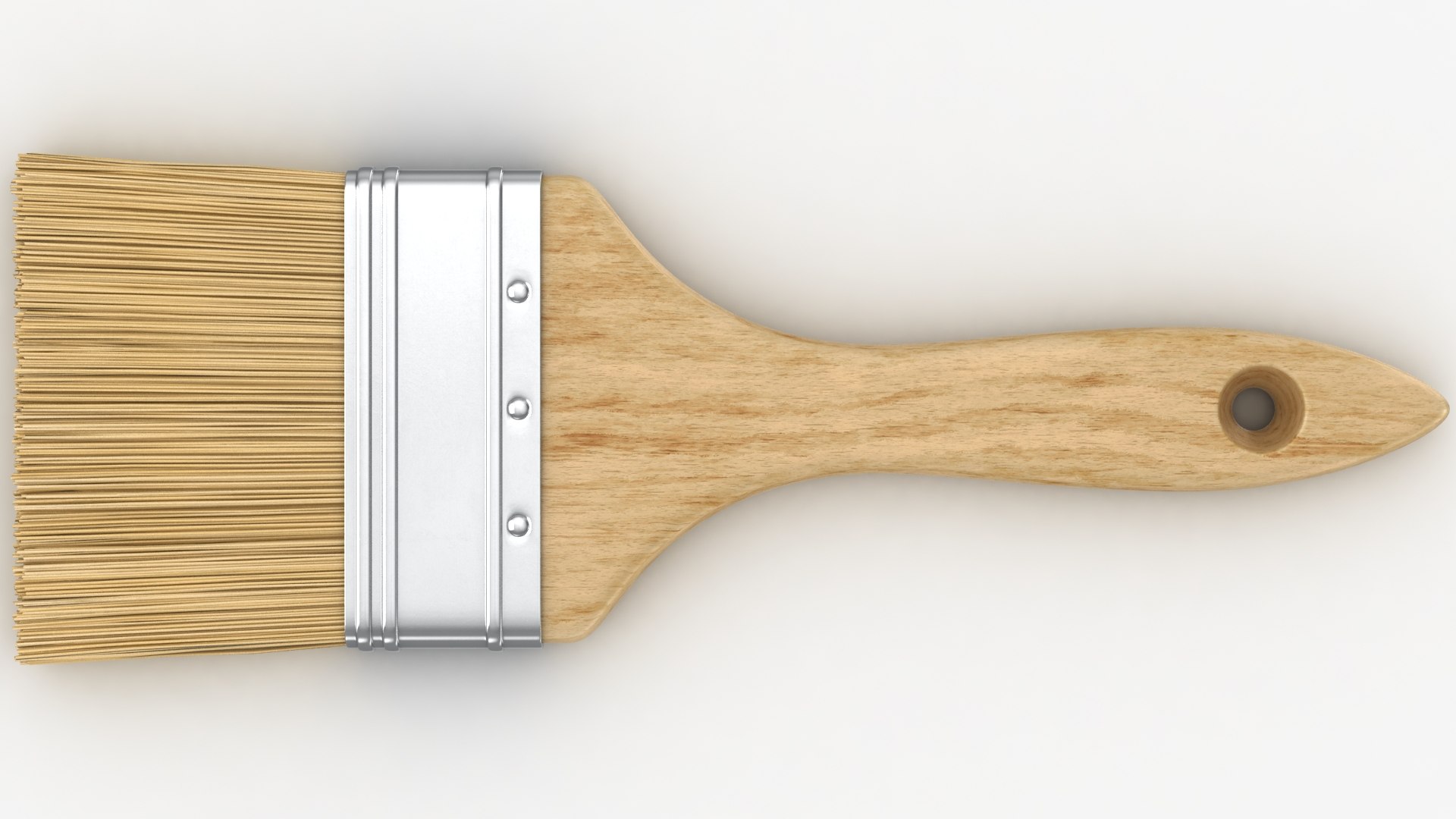 Paint Brush 3 3D Model - TurboSquid 1583903