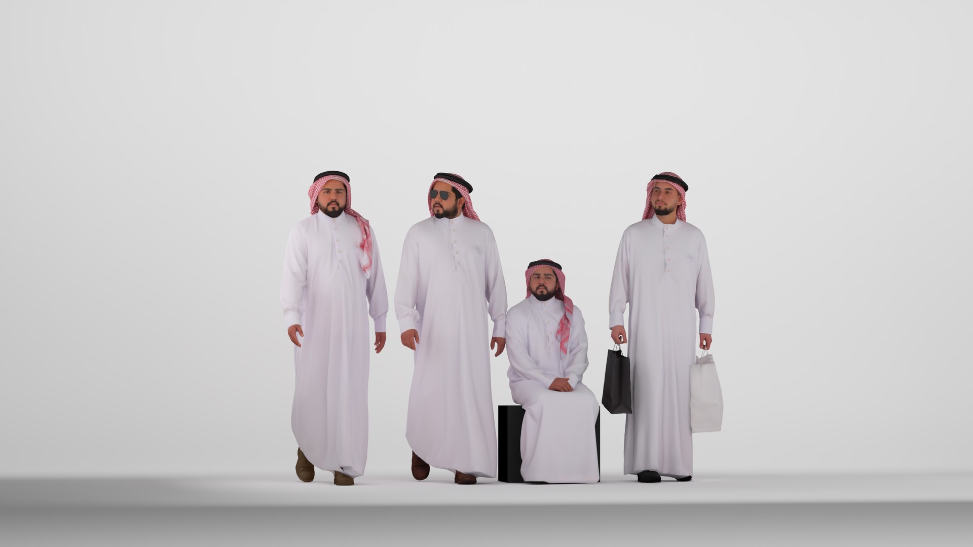 3D Arab Character - Man And Woman - TurboSquid 2305984