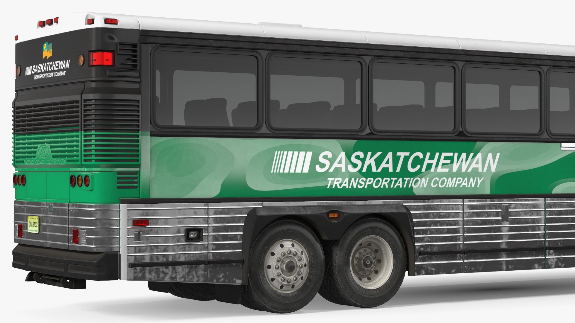 Intercity Bus MCI 102DL3 Simple Interior 3D - TurboSquid 1902516