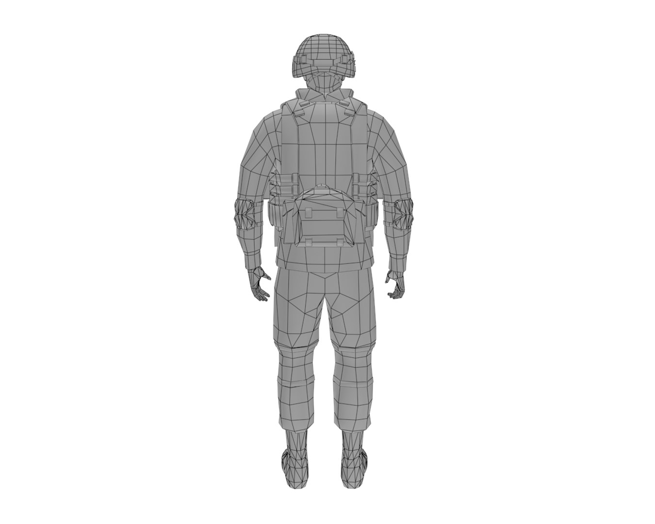 Modern Soldier Equipment Ratnik 3D Model - TurboSquid 1306300