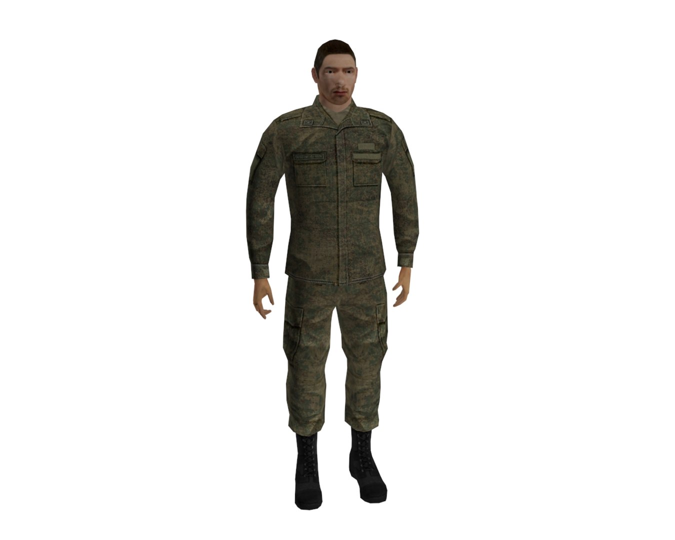 Modern Soldier Equipment Ratnik 3D Model - TurboSquid 1306300