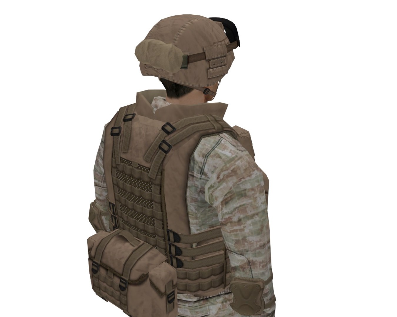Modern Soldier Equipment Ratnik 3D Model - TurboSquid 1306300