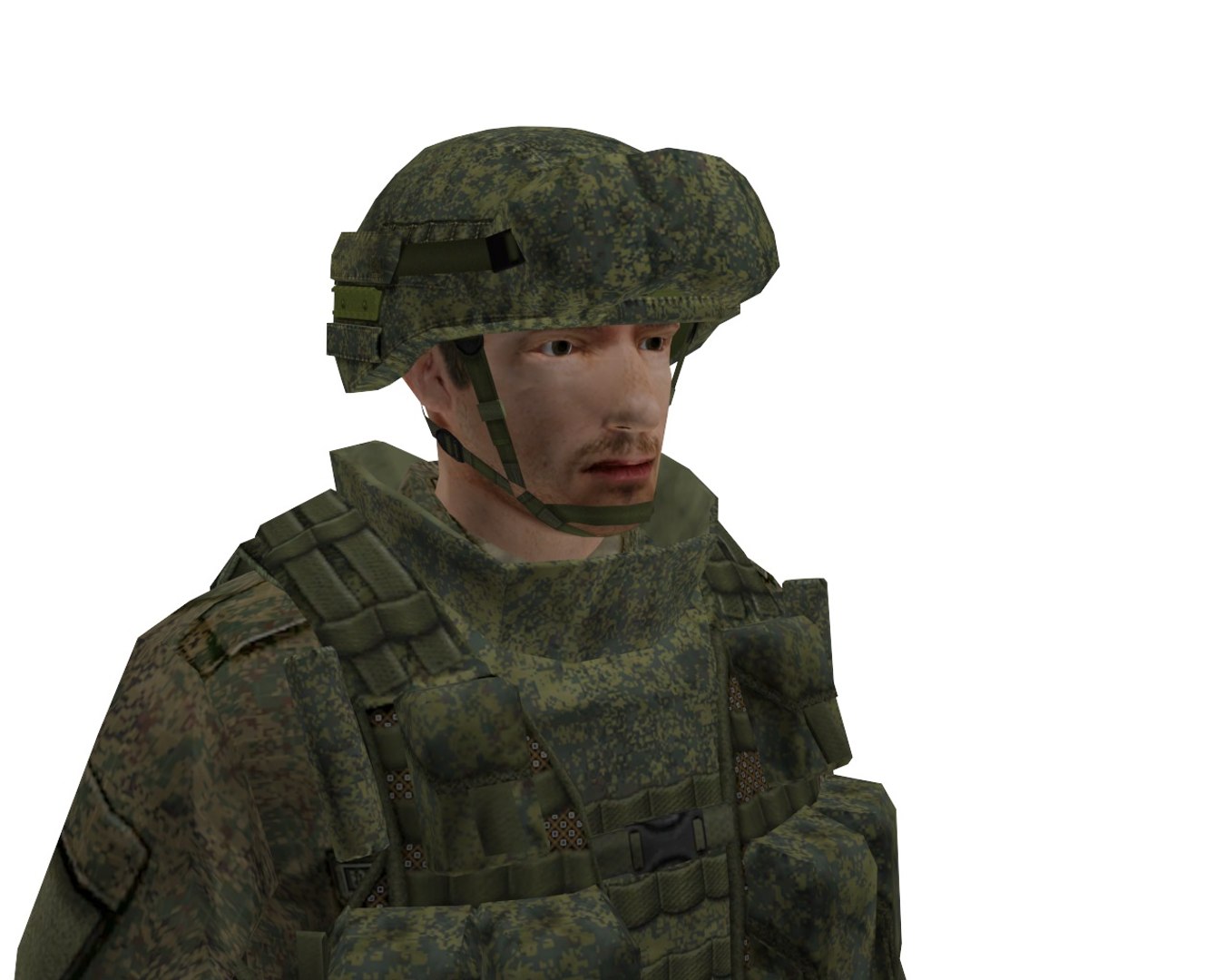 Modern Soldier Equipment Ratnik 3D Model - TurboSquid 1306300