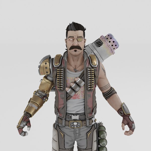 Fuse - Apex Legends - Rigged 3D 모델 - TurboSquid 1995826