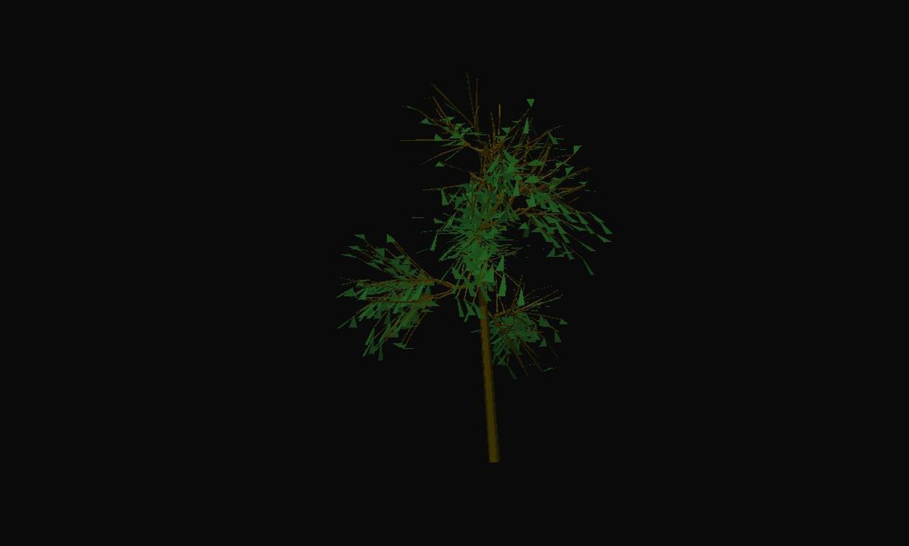 15 Trees 3d Model