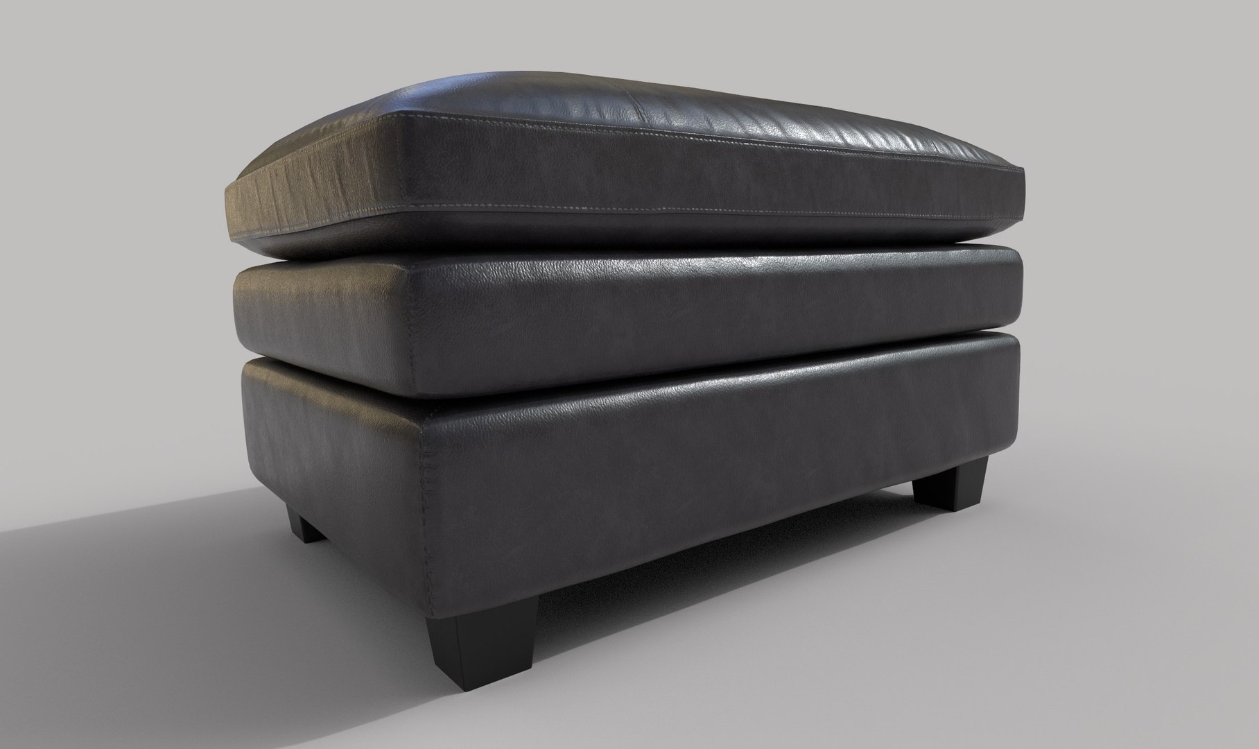 Gleason Chair Ottoman 3D Model - TurboSquid 1373053