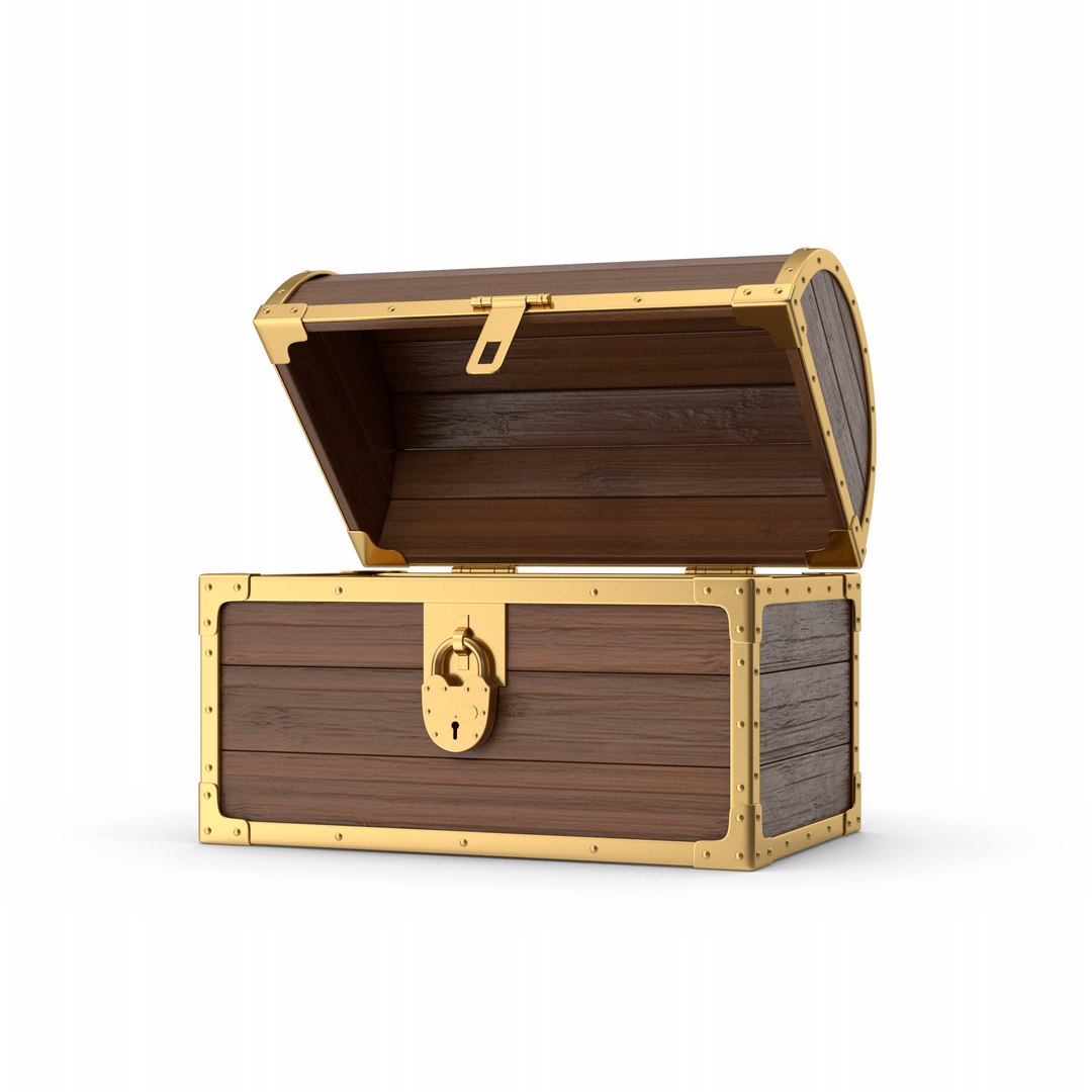 Gold Chest 3D - TurboSquid 1989575