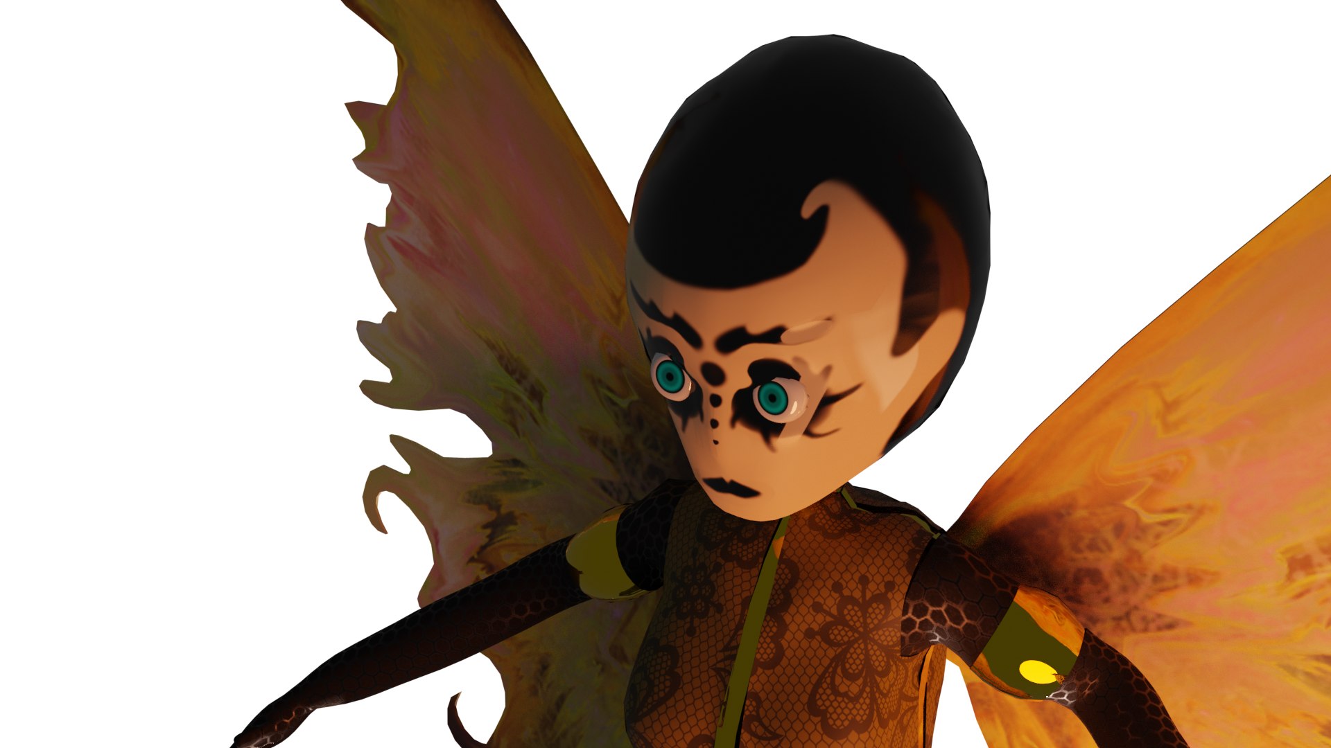 3D Exotic Fairy - TurboSquid 1821073