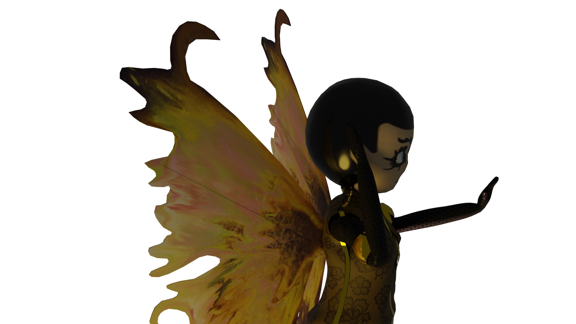 3D Exotic Fairy - TurboSquid 1821073