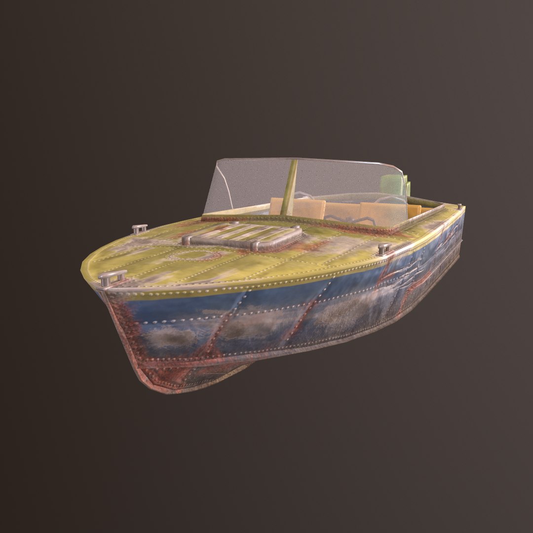 Progress 2 Boat 3D Model - TurboSquid 1708099