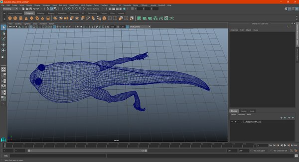 3D Tadpole with Legs model - TurboSquid 1719487