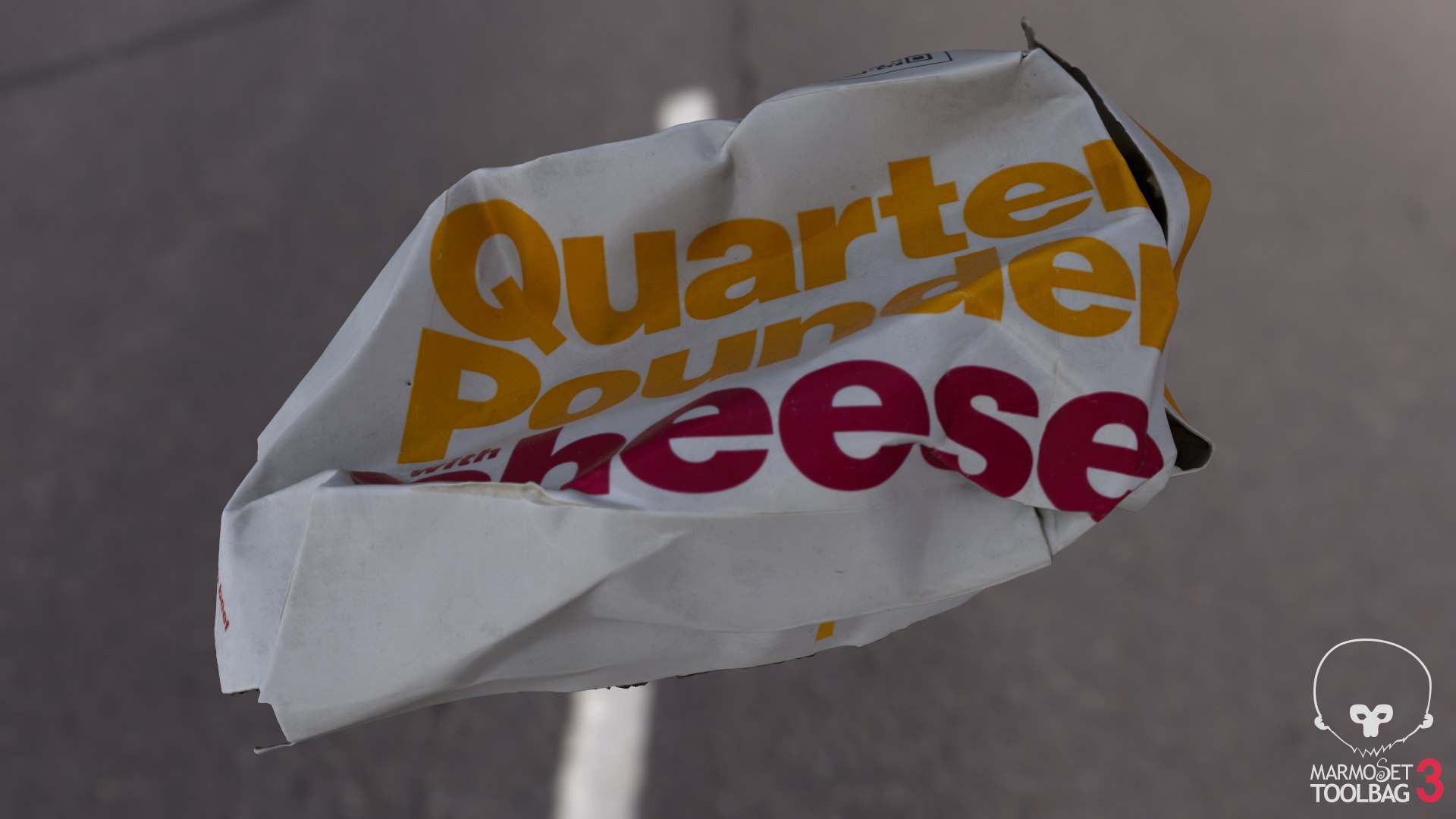 3D Model Fast Food Trash Burger Box - TurboSquid 1961353