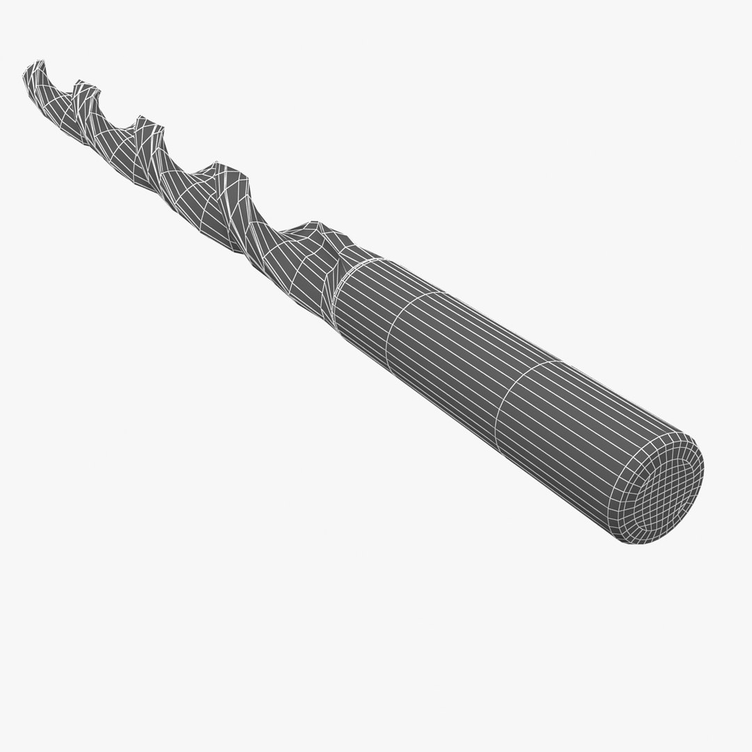 3d Model Drill Bit
