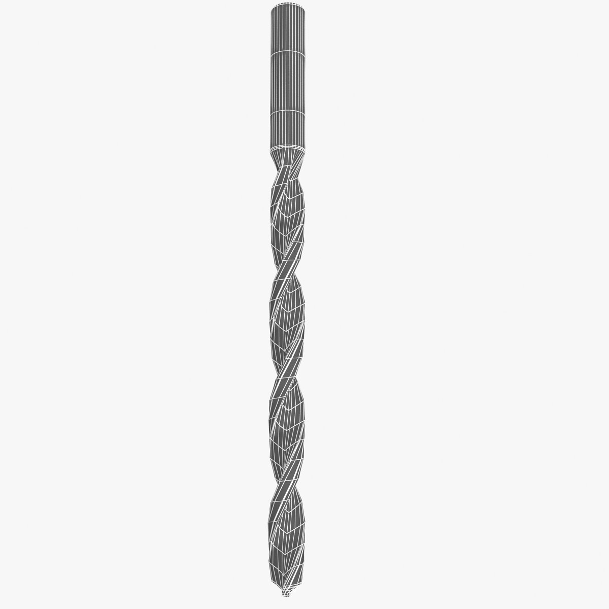 3d model drill bit