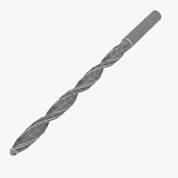 3d model drill bit