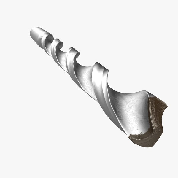 3d model drill bit