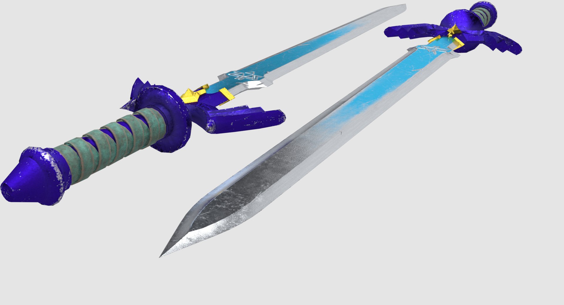Master Sword Pbr Ready Model - TurboSquid 1412000