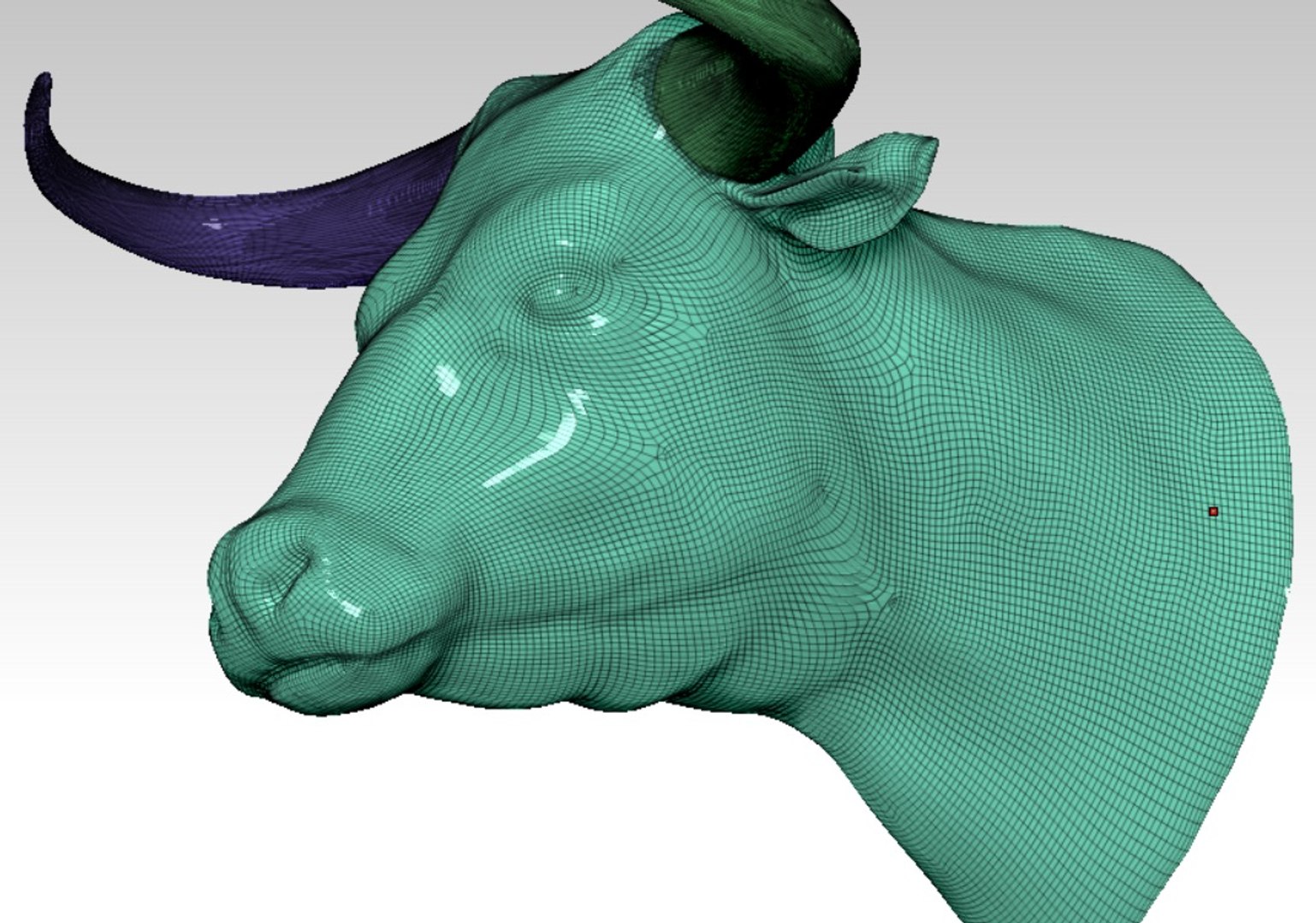 3d Obj Bull