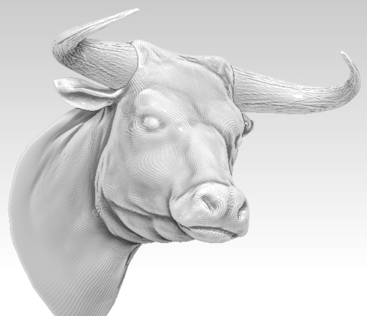 3d Obj Bull