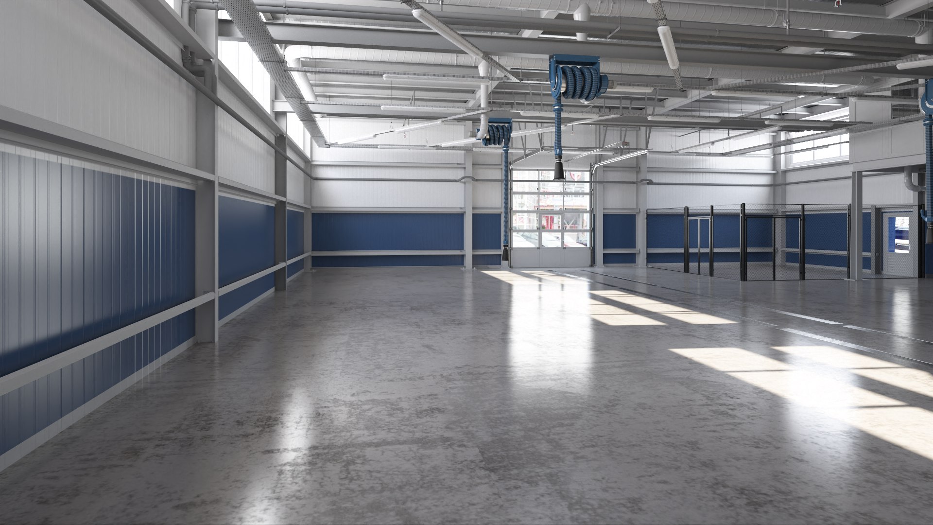 3D Base Car Service Interior 2 - TurboSquid 2011117