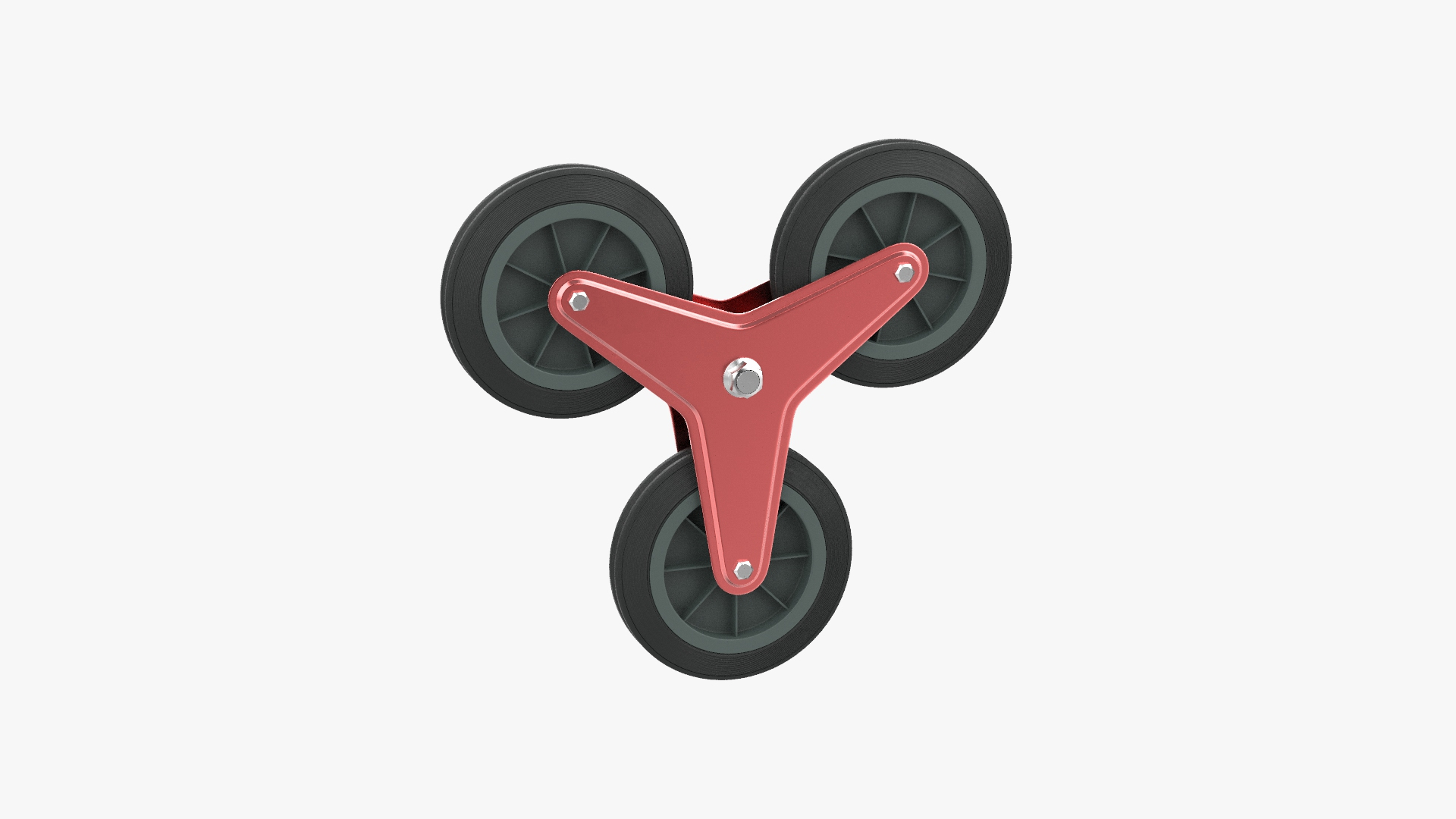 Triple Wheels Star 3D - TurboSquid 2073870