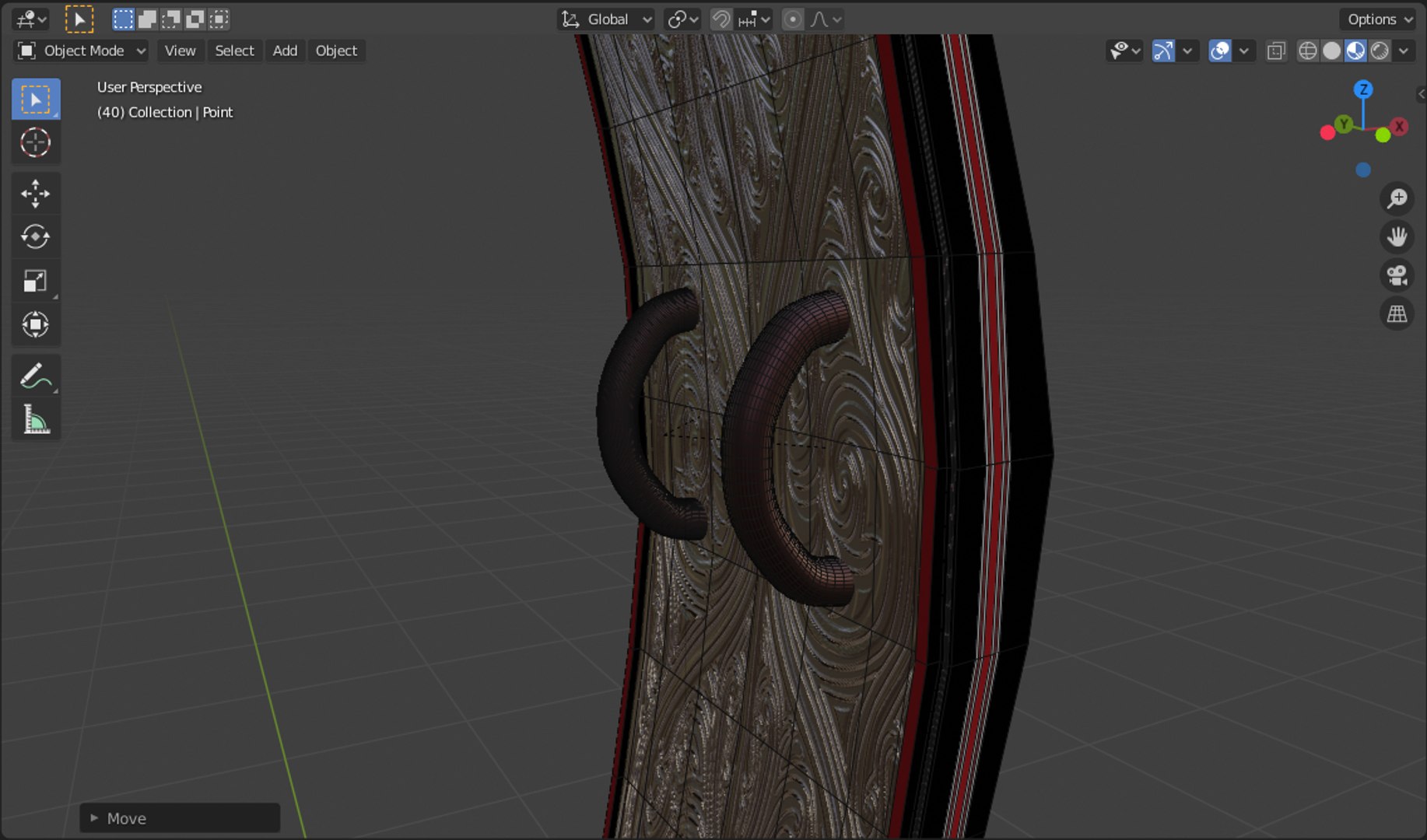 3D shield indonesian traditional gorga model - TurboSquid 1597811