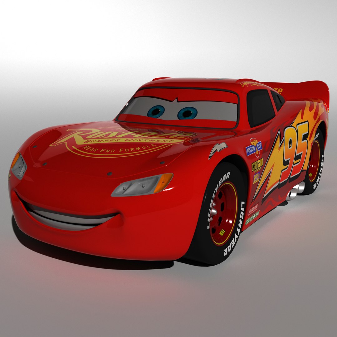 Cartoon Character Lightning Mcqueen 3D Model - TurboSquid 1466988