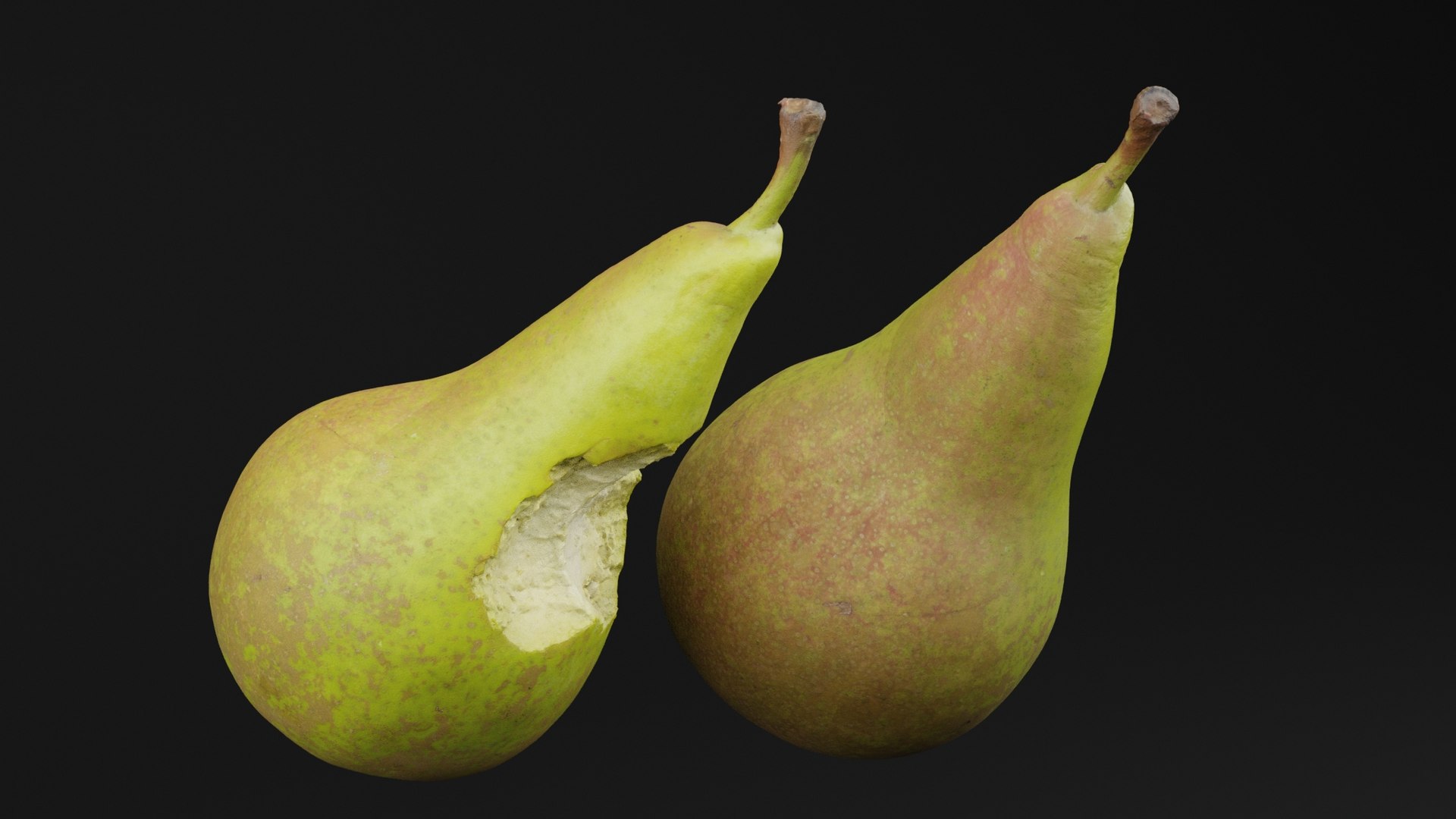 Green Pear Model - TurboSquid 2457821