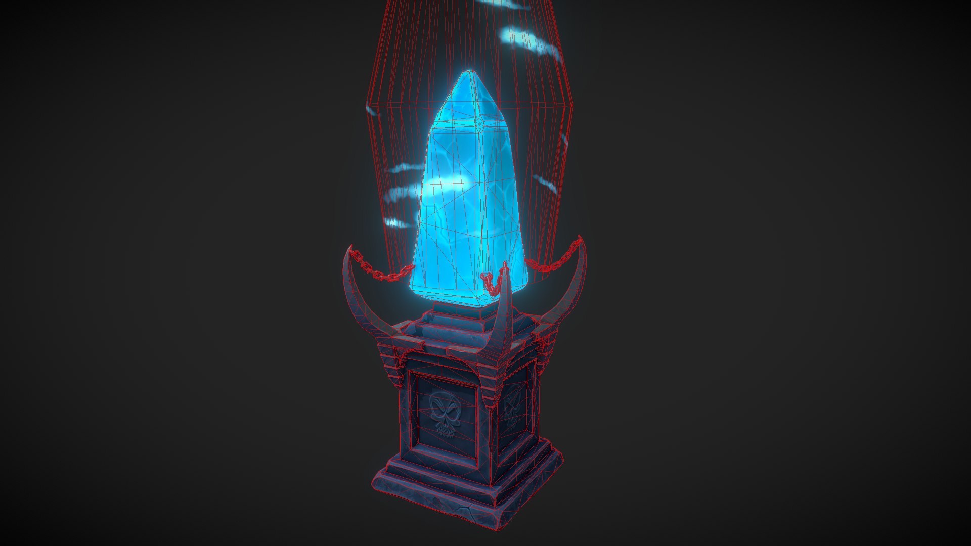 3D Stylized Crystal Obelisk - TurboSquid 2090564