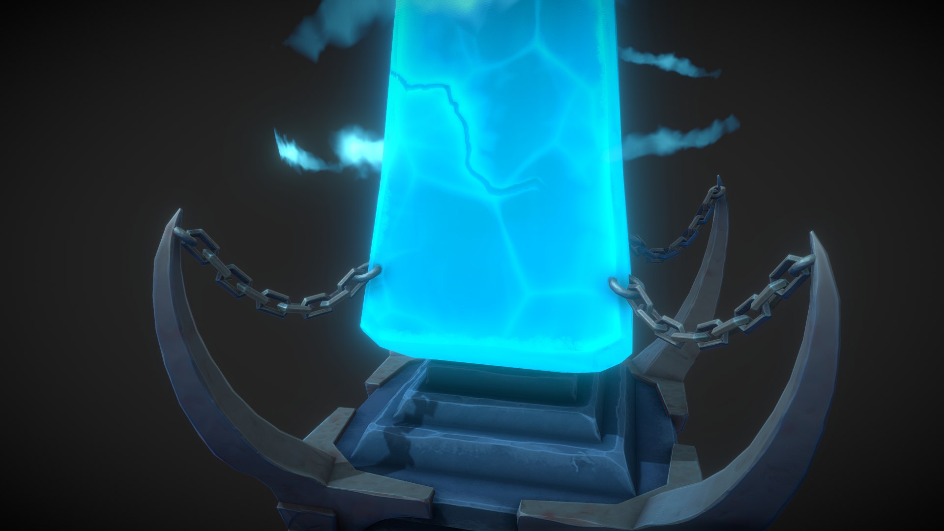 3D Stylized Crystal Obelisk - TurboSquid 2090564