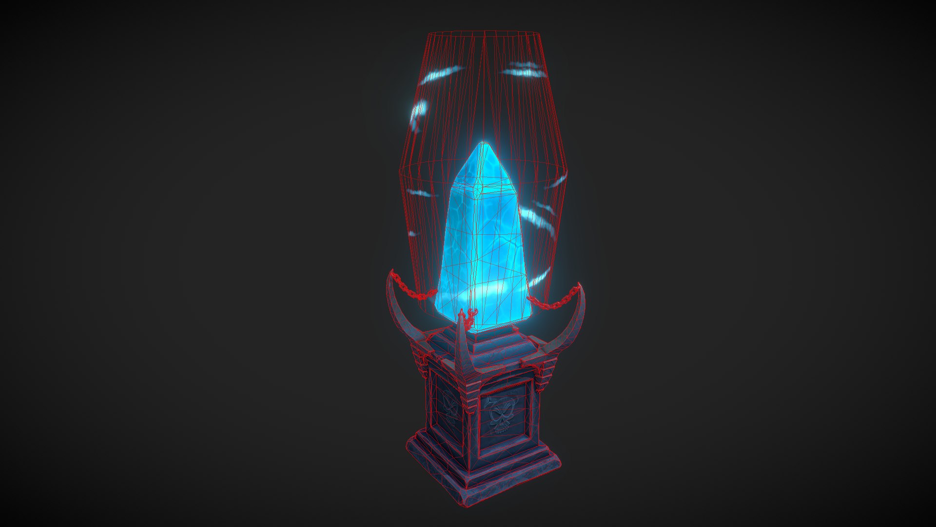 3D Stylized Crystal Obelisk - TurboSquid 2090564