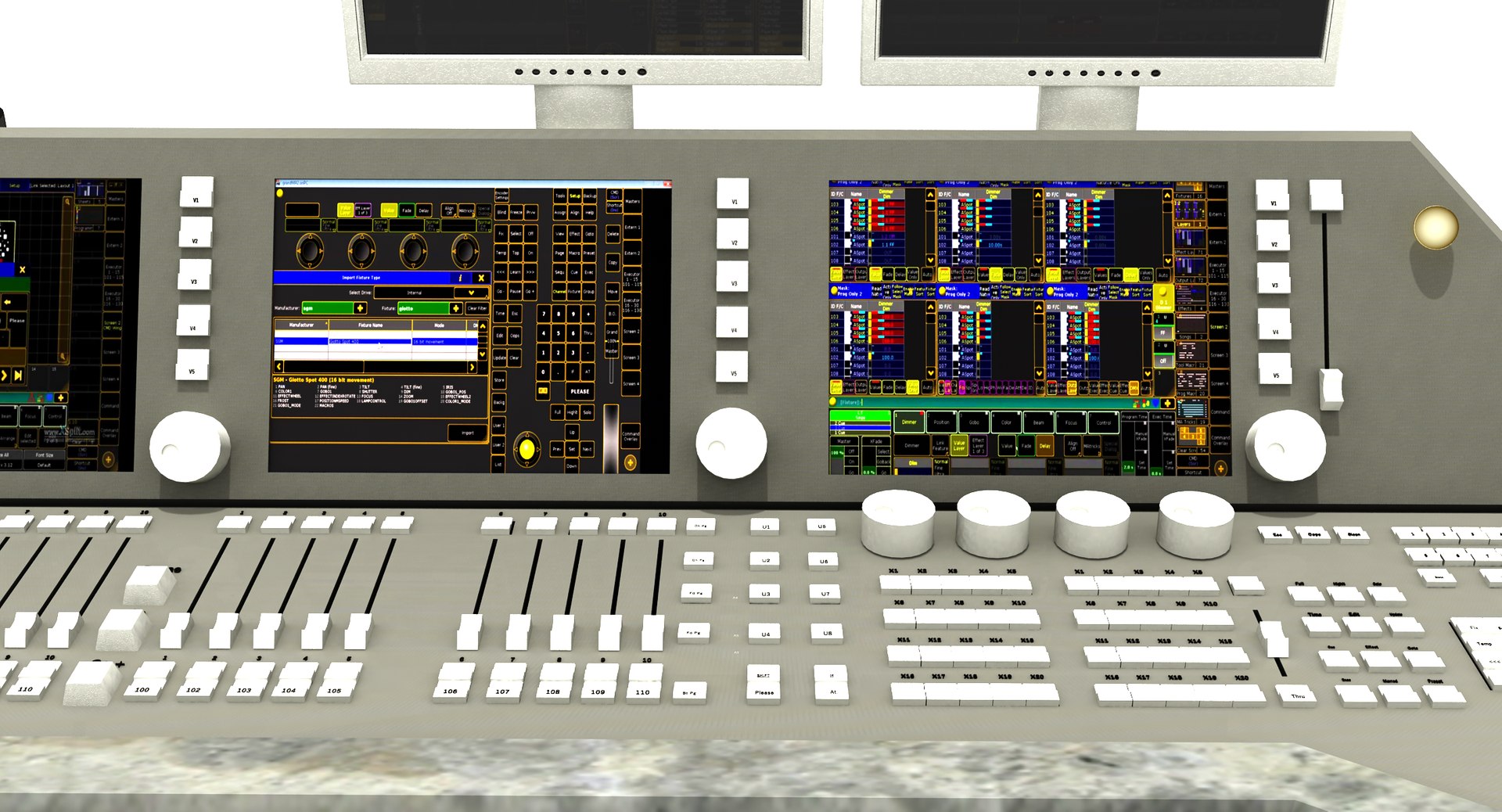 Grand Size Light Control 3d Max