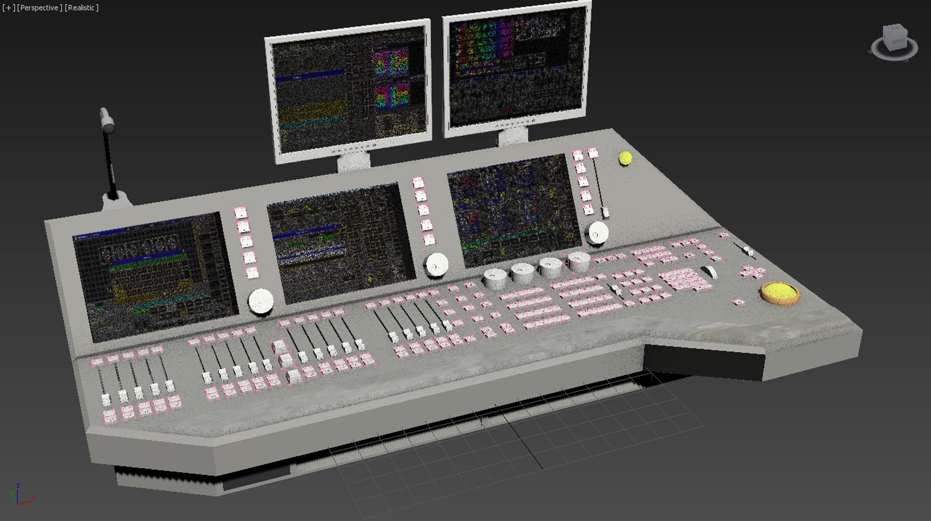 Grand Size Light Control 3d Max