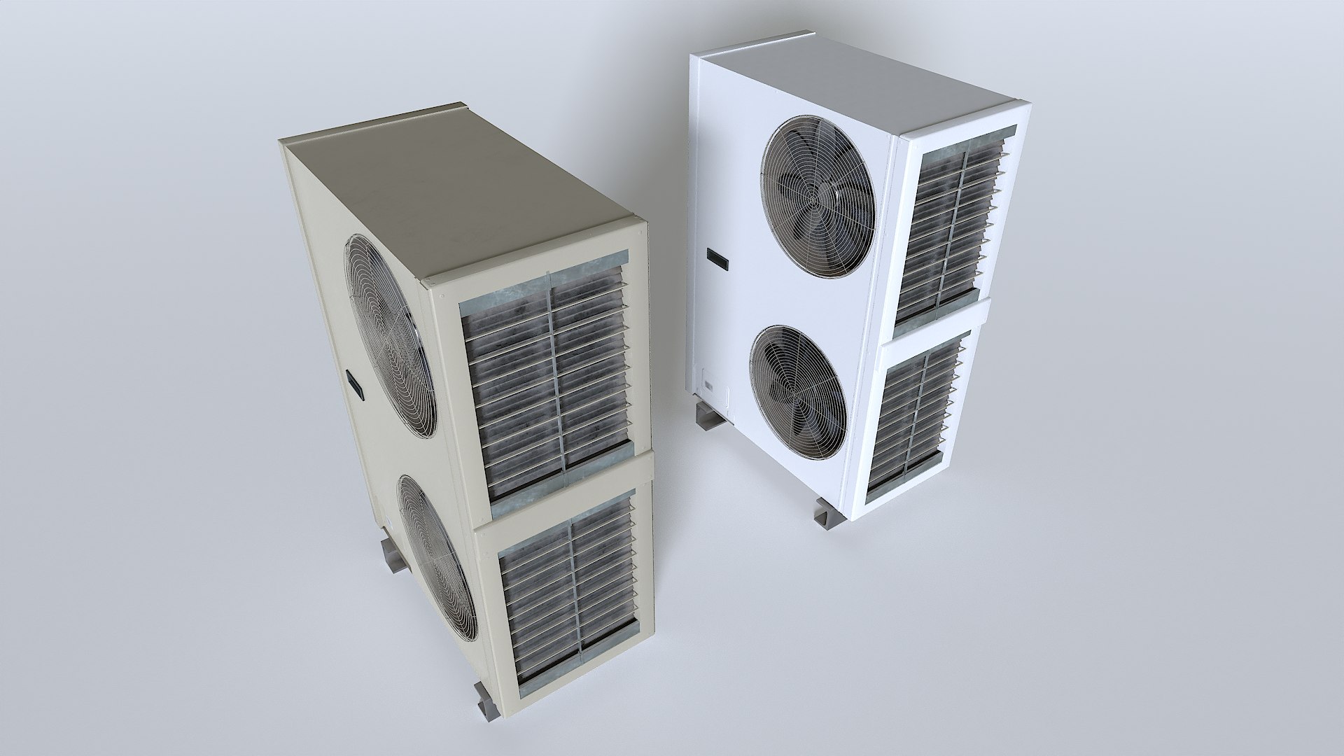 3D Rooftop AC Hvac Unit 2 Model - TurboSquid 2338061