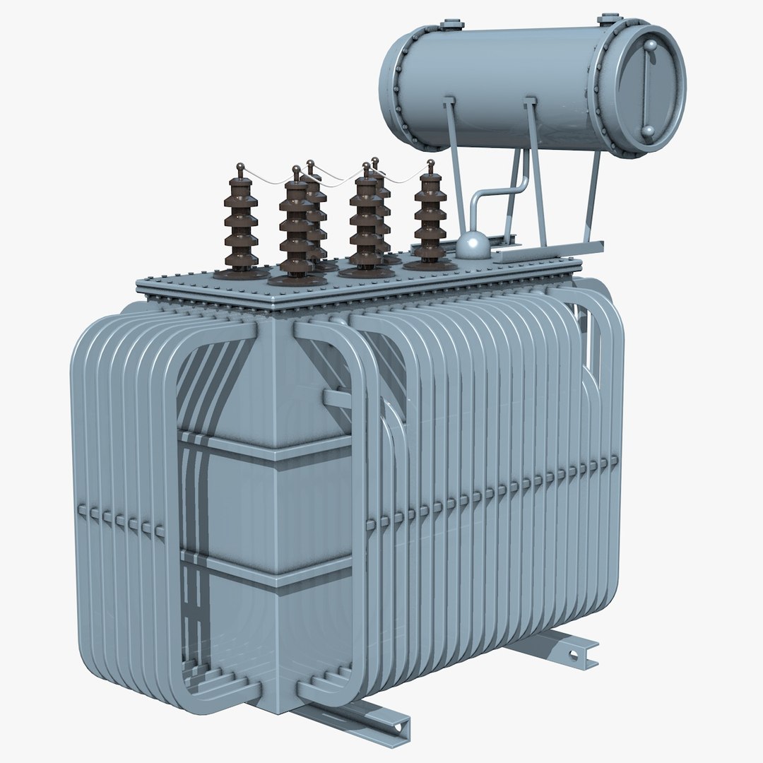Electrical Transformer 3d 3ds
