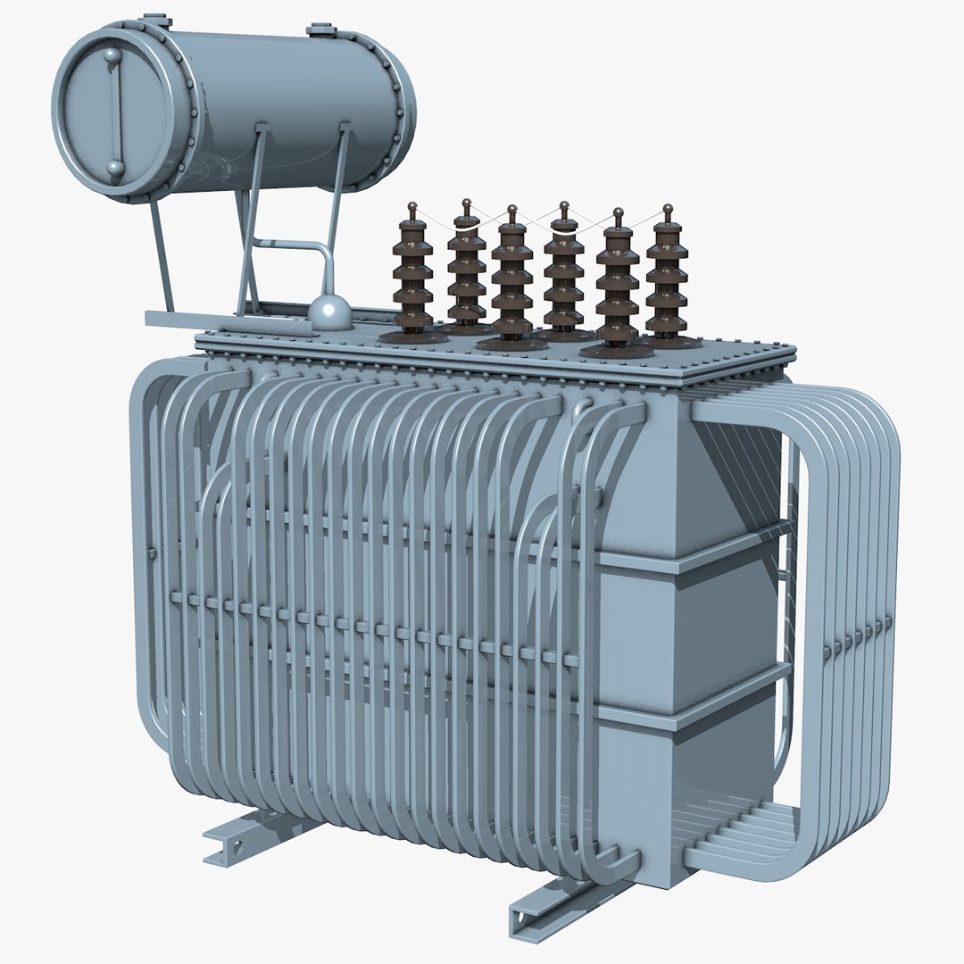 Electrical Transformer 3d 3ds