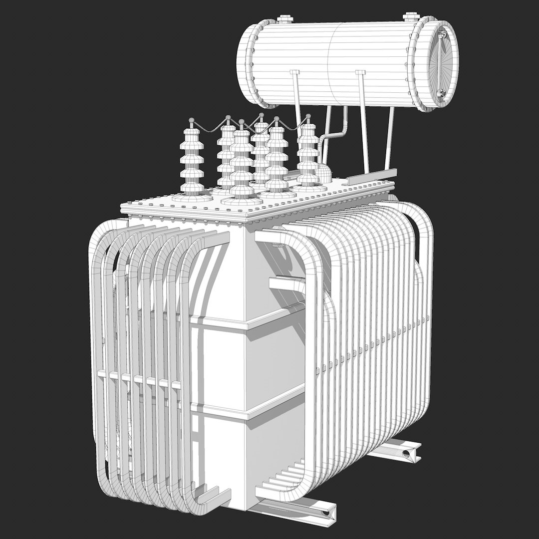 Electrical Transformer 3d 3ds