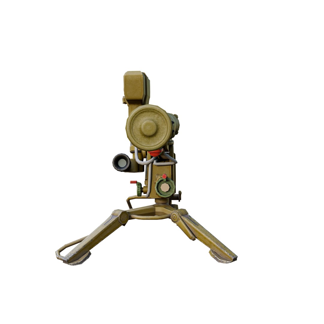 Anti-tank Missile Launcher Model - TurboSquid 2469830