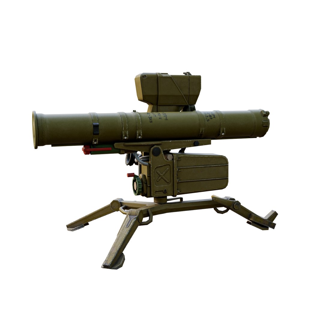Anti-tank Missile Launcher Model - TurboSquid 2469830