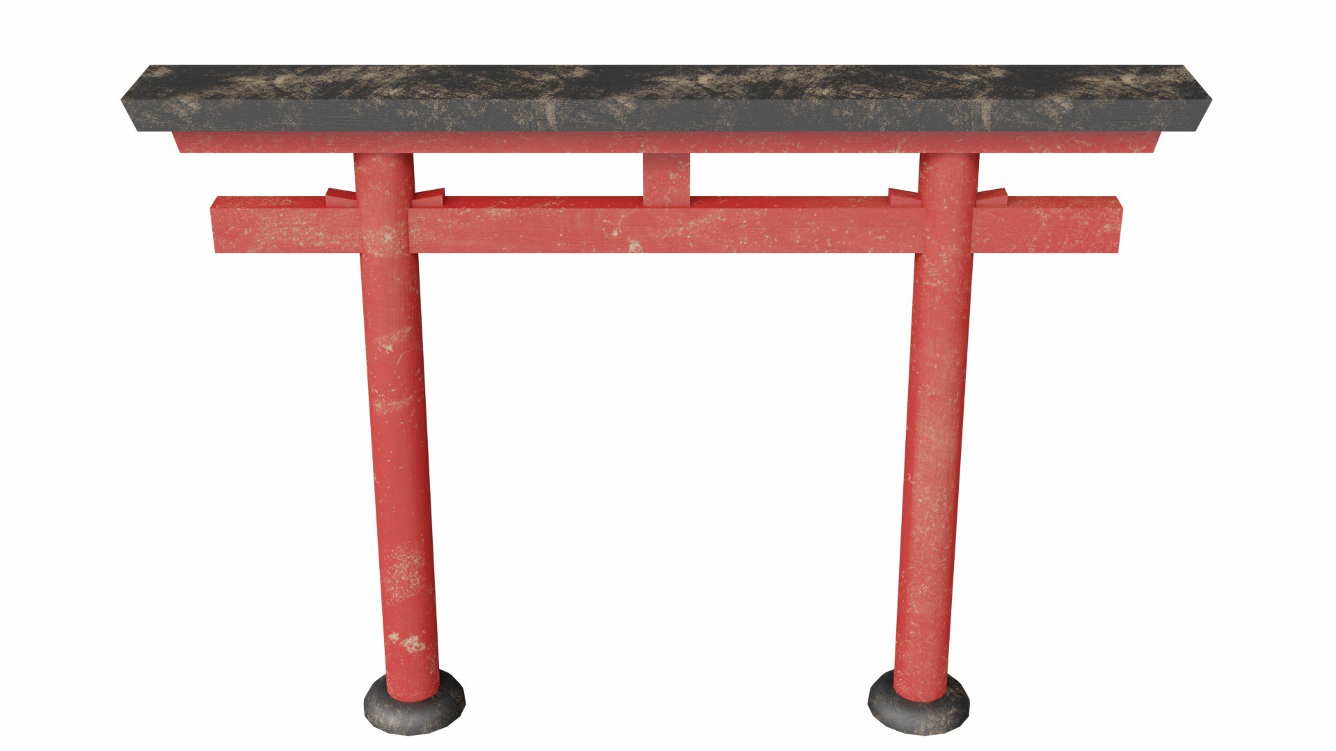 Hachiman Torii Gate 3D Model - TurboSquid 1778348