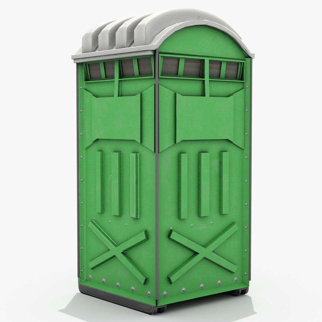 Mobile Toilet 3D - TurboSquid 1287306